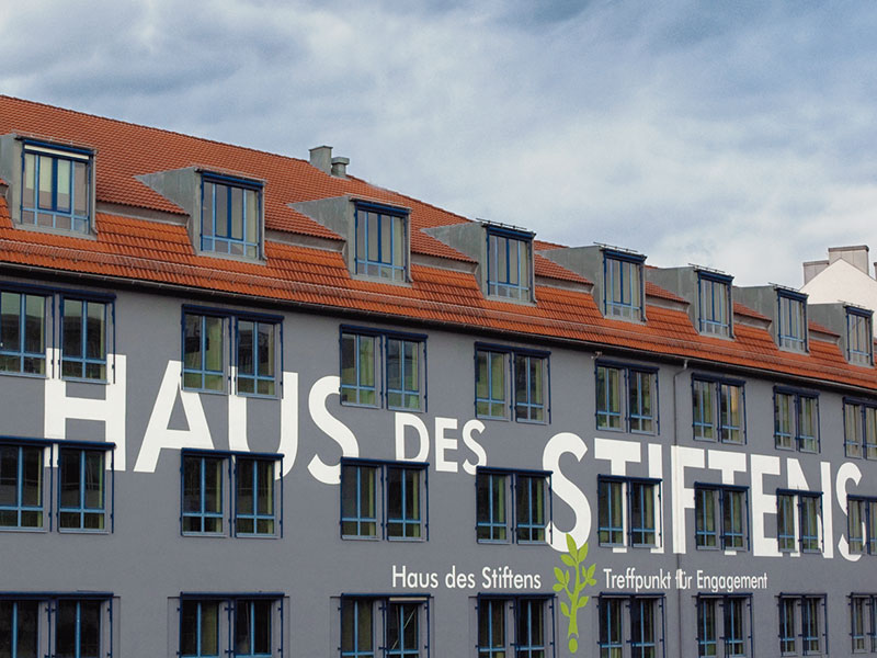 Haus des Stiftens mitten drin im Stiftungssektor