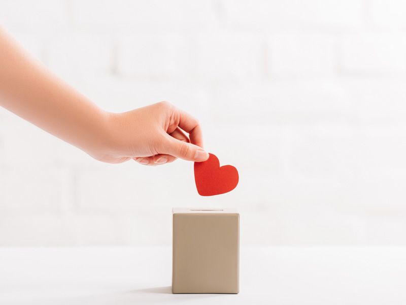 Kann Verzicht eine Spende sein?